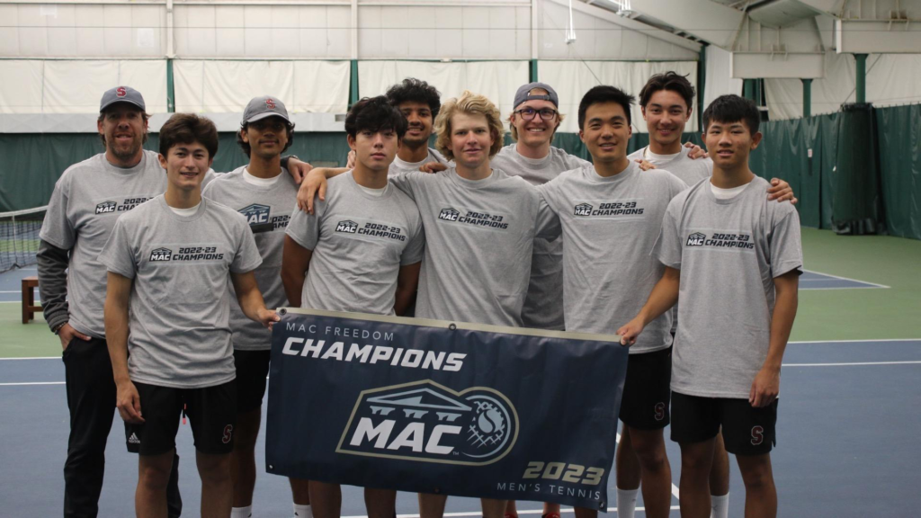 Men’s tennis wins MAC Championships, ends regular season with 7-0 ...