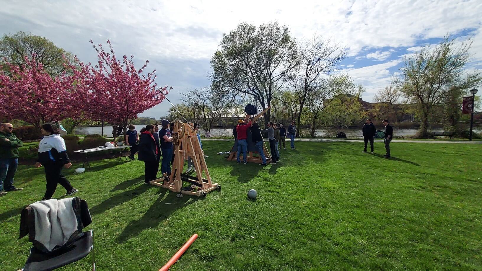 Stevens makes their ASME Trebuchet Competition debut - The Stute